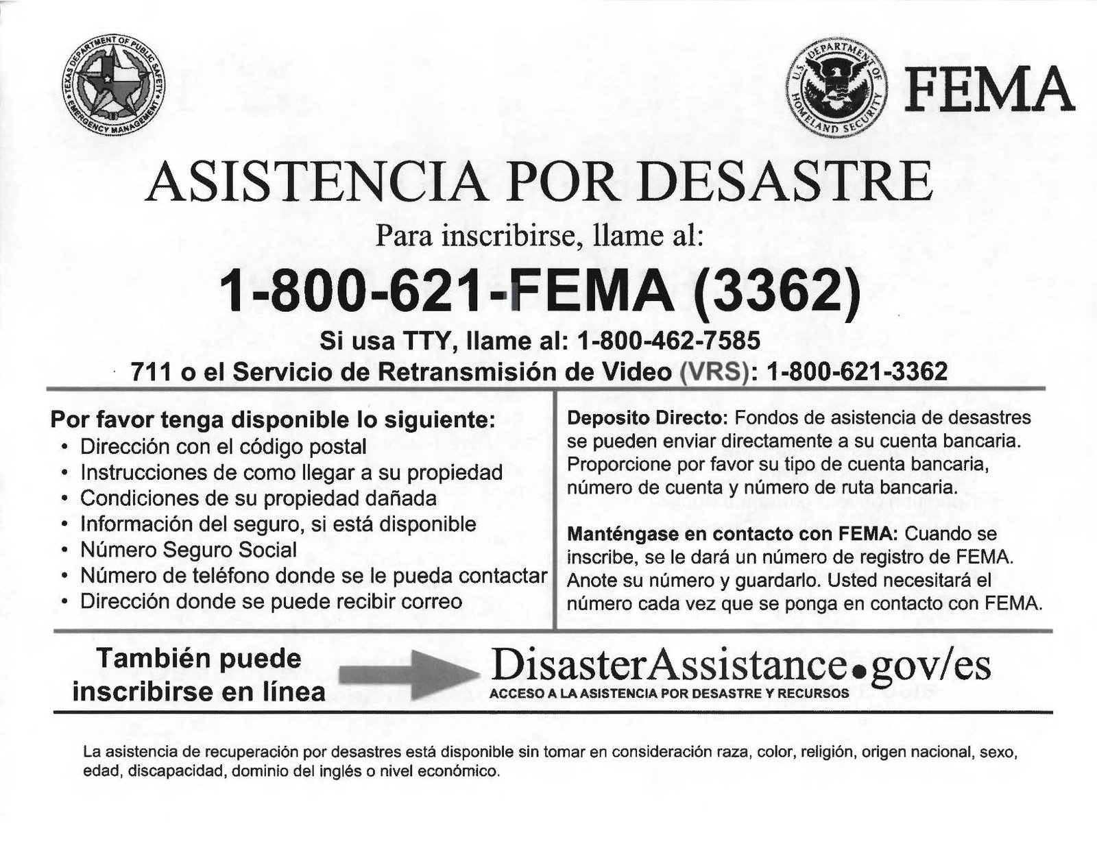 FEMA Reps Begin Door-to-Door Coverage to Assists with Imelda Disaster ...