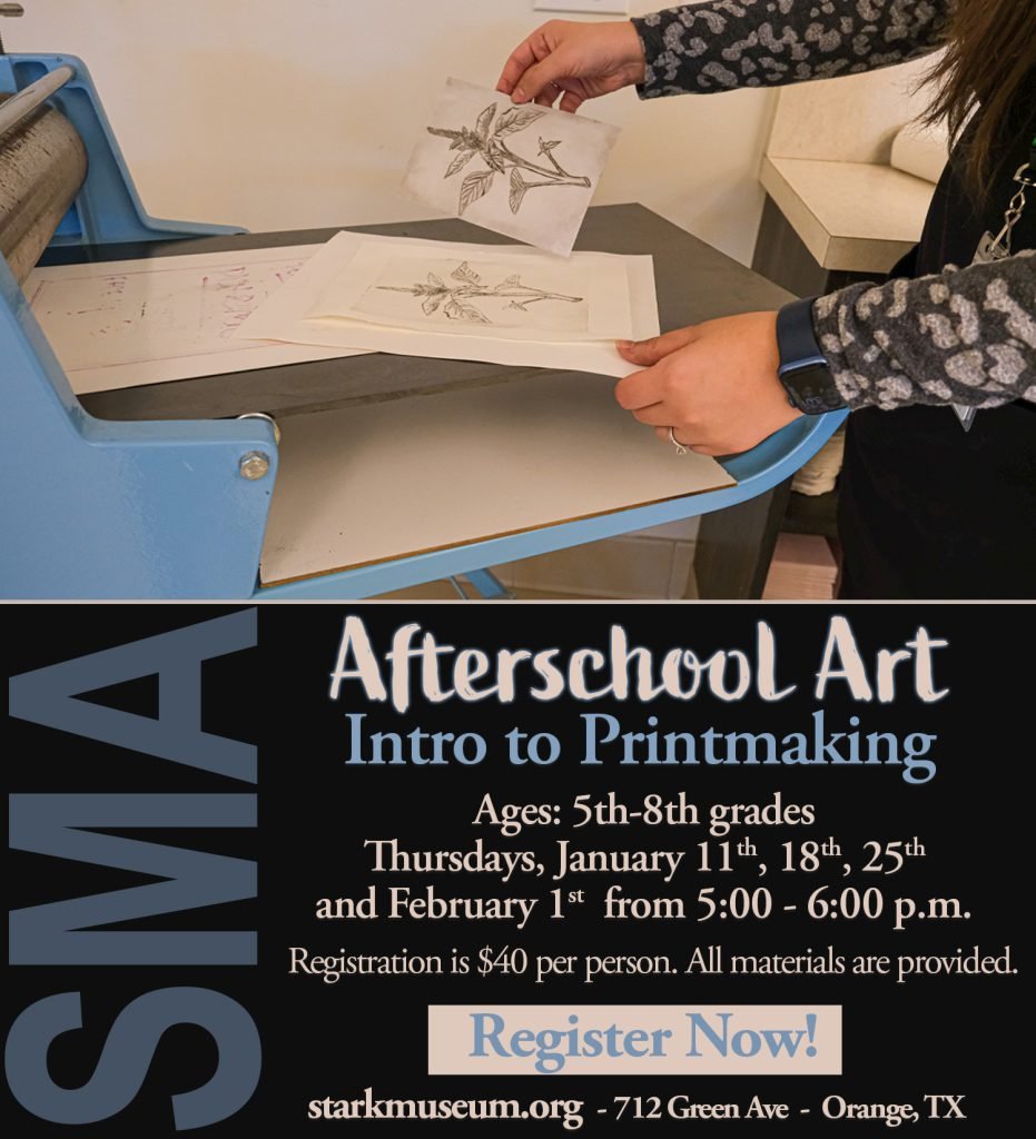 Stark Museum Hosting Intro to Printmaking Class – Orange County Local Scoop