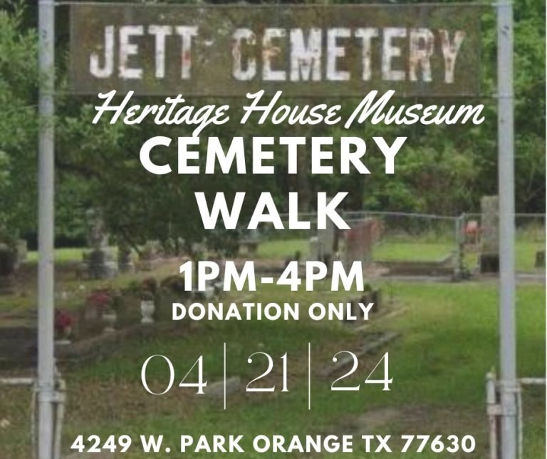 Heritage House Museum Hosts Cemetery Walk – Orange County Local Scoop
