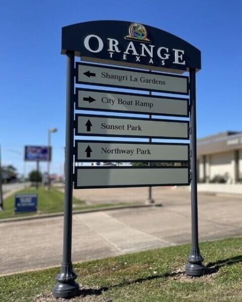 New Wayfinding Signage Installed in Orange – Orange County Local Scoop