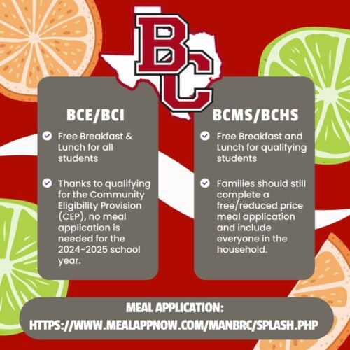 BCISD Offers Free Meals to All BCE and BCI Students – Orange County ...