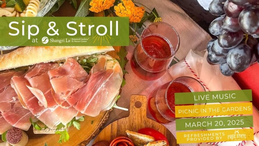 Sip & Stroll at Shangri La Gardens: A Magical Spring Evening of Wine ...
