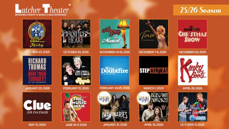 Lutcher Theater Announces Star-Studded 2025-2026 Season – Orange County ...